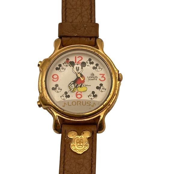 Disney | Accessories | Vintage Disney Musical Mickey Mouse Watch ...